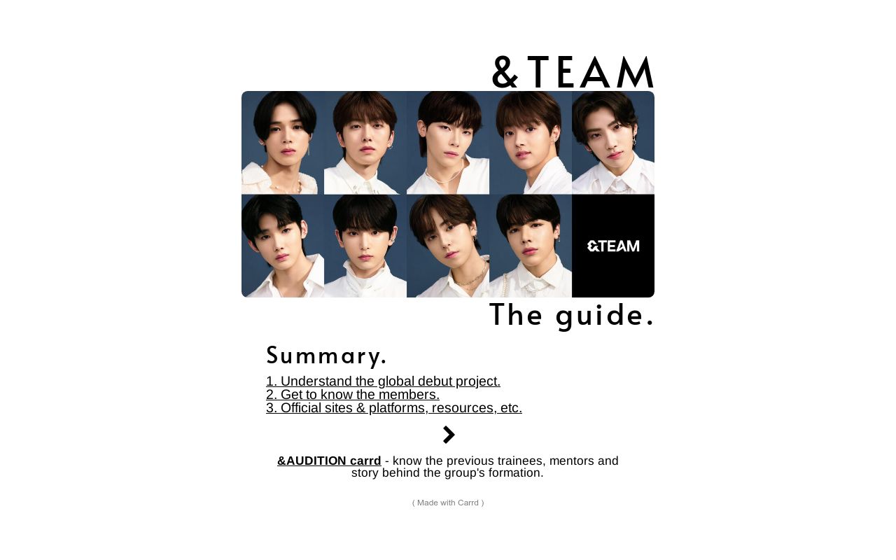 ANDTEAM: The Guide